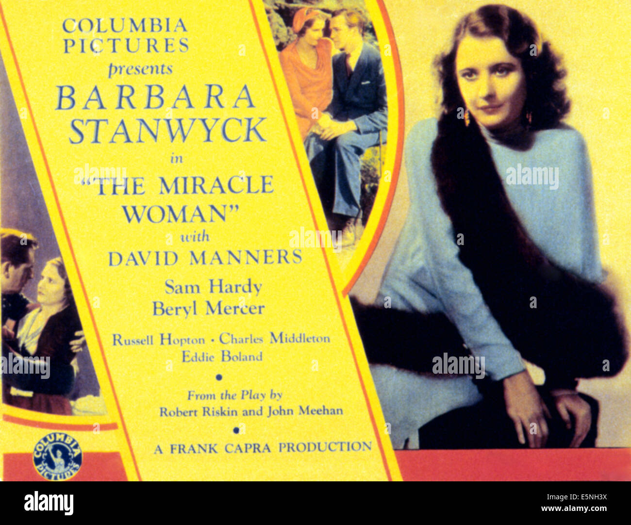 MIRACLE WOMAN, Barbara Stanwyck, 1931, poster art Stock Photo - Alamy