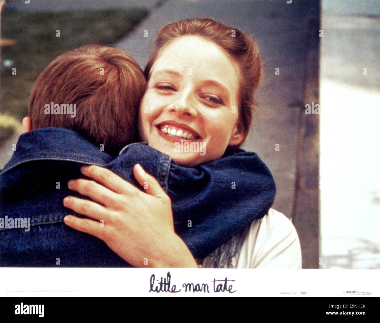 LITTLE MAN TATE, Poster Art, Jodie Foster, Adam Hann-byrd, 1991 Stock ...
