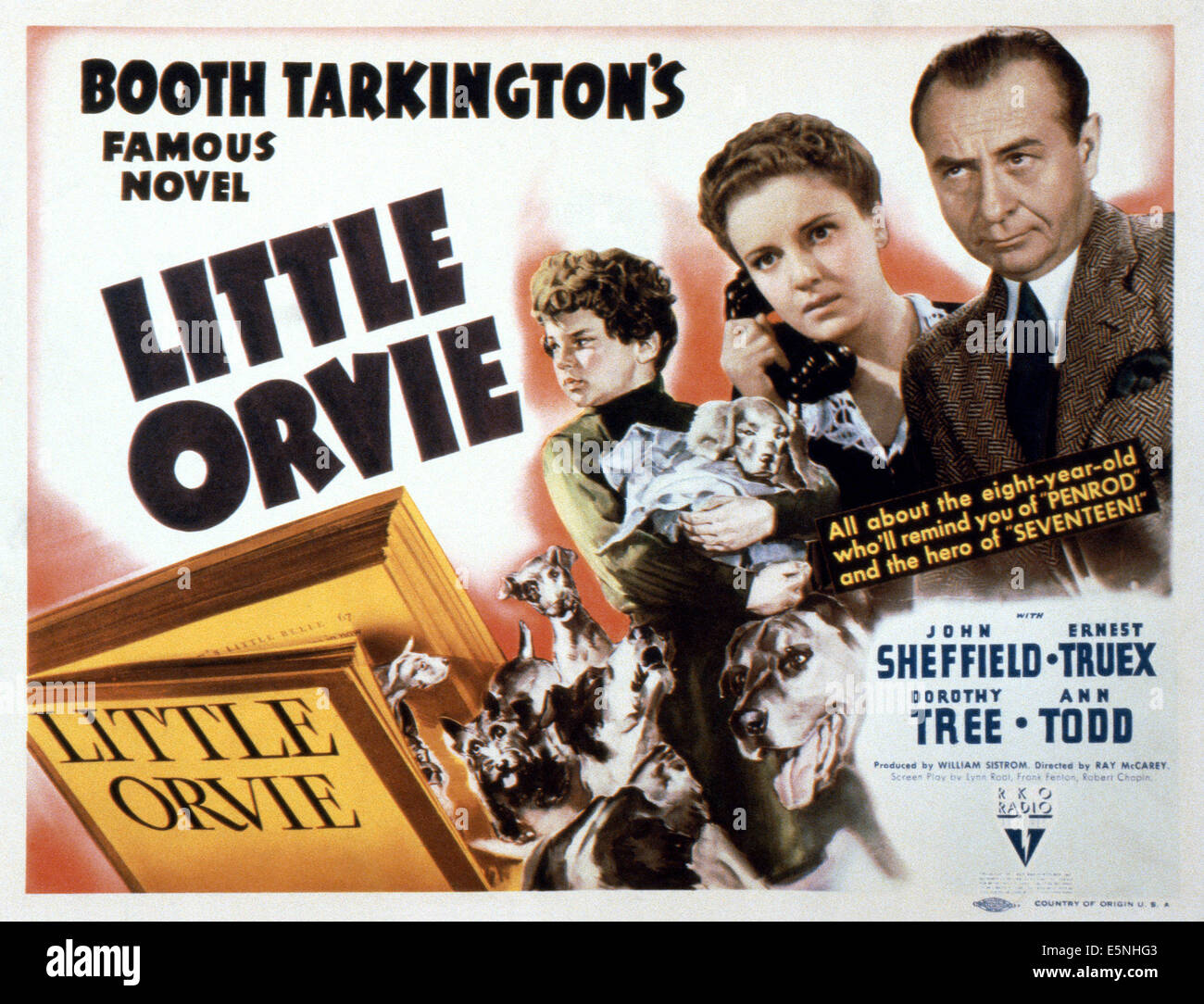LITTLE ORVIE, from left: Johnny Sheffield, Dorothy Tree, Ernest Truex ...