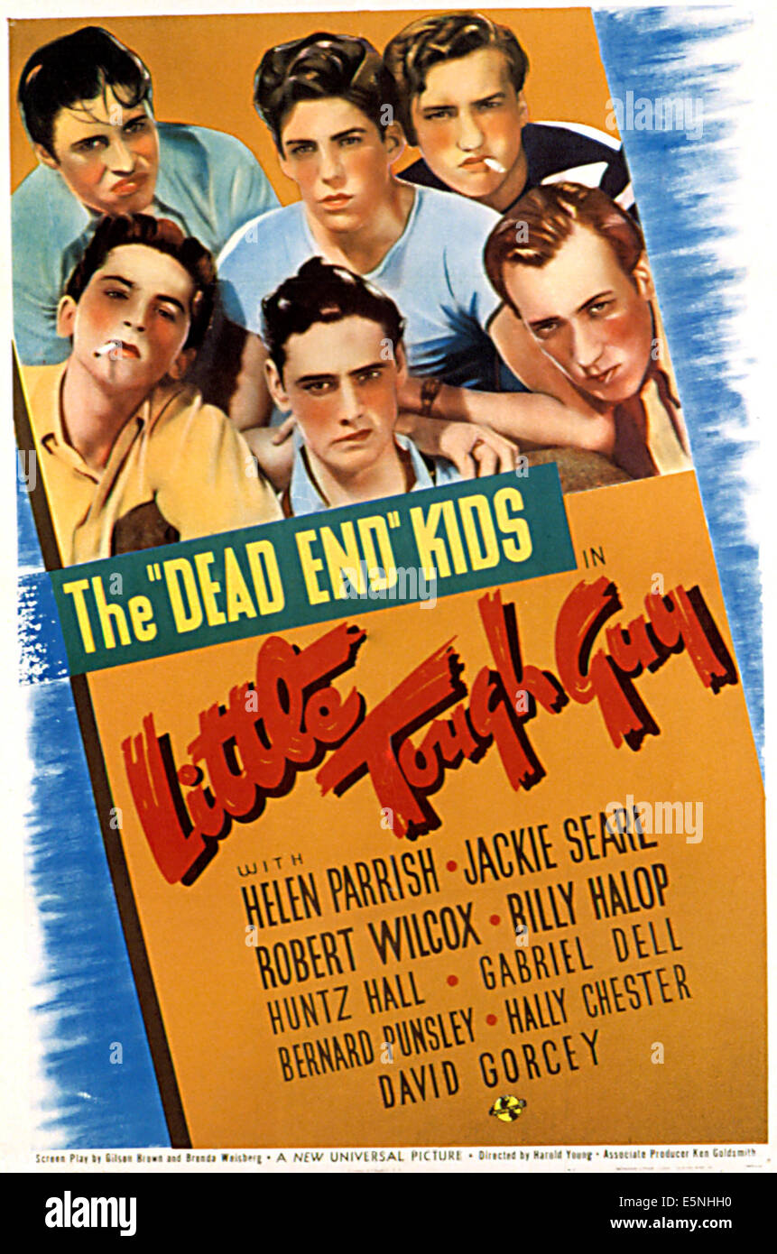 LITTLE TOUGH GUY, Bernard Punsley, Gabriel Dell, Billy Halop, Jackie ...