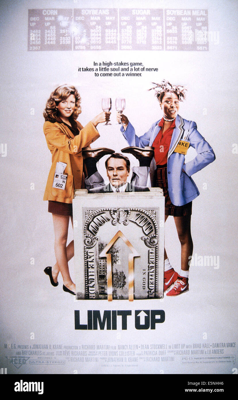 LIMIT UP, from left: Nancy Allen, Dean Stockwell, Danitra Vance, 1989 ...