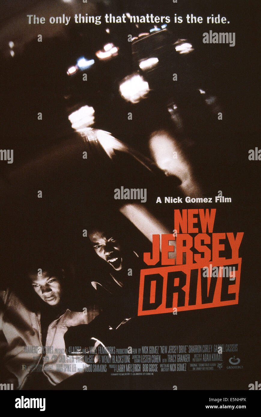 NEW JERSEY DRIVE, US poster, from left, Sharron Corley, Gabriel Casseus ...