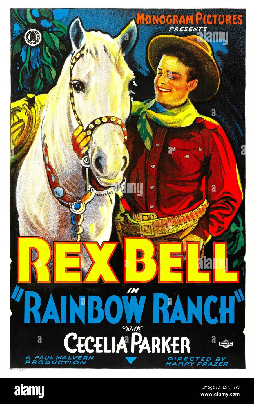 RAINBOW RANCH, Rex Bell, 1933 Stock Photo - Alamy
