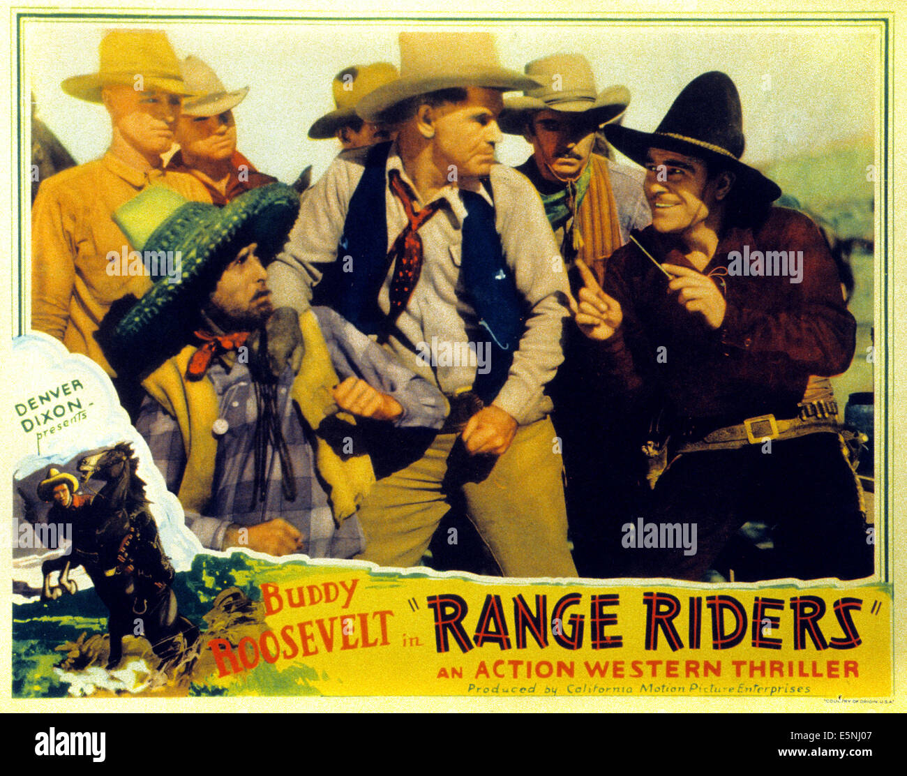 RANGE RIDERS, Buddy Roosevelt, 1934 Stock Photo - Alamy
