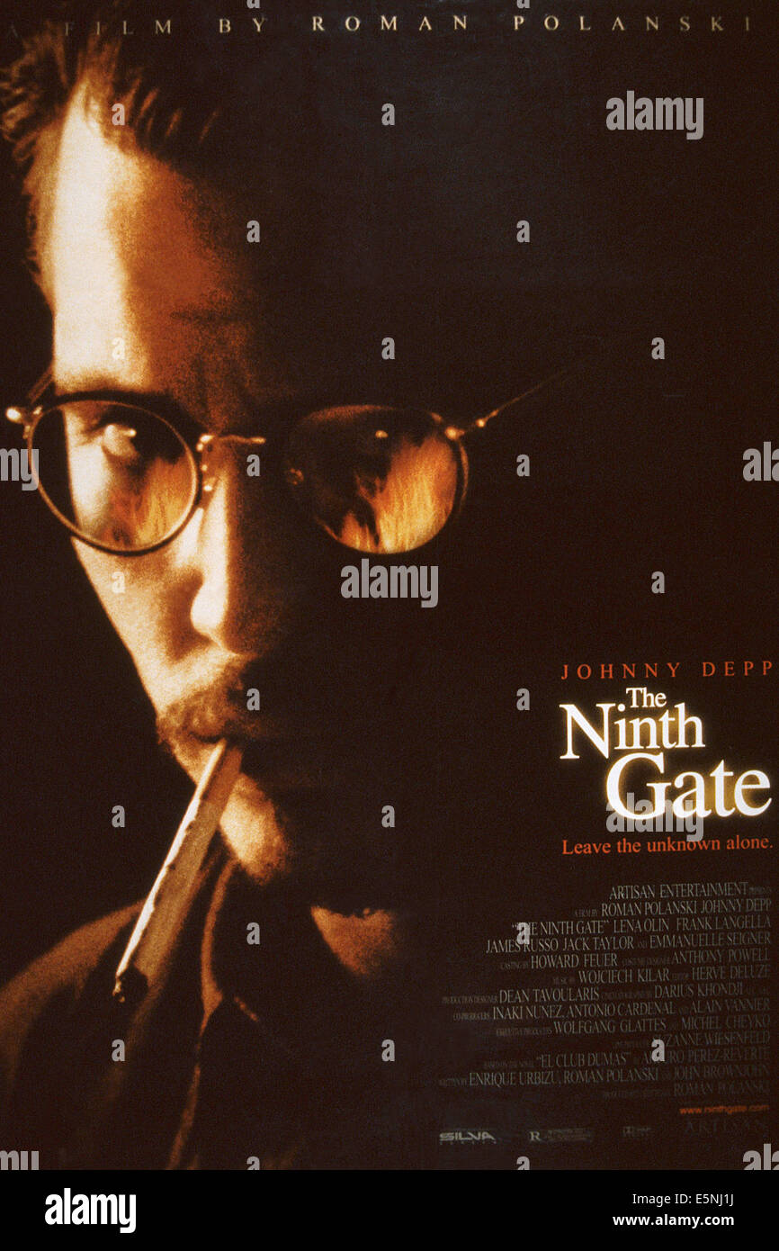 The ninth gate 1999 johnny depp hi-res stock photography and images - Alamy