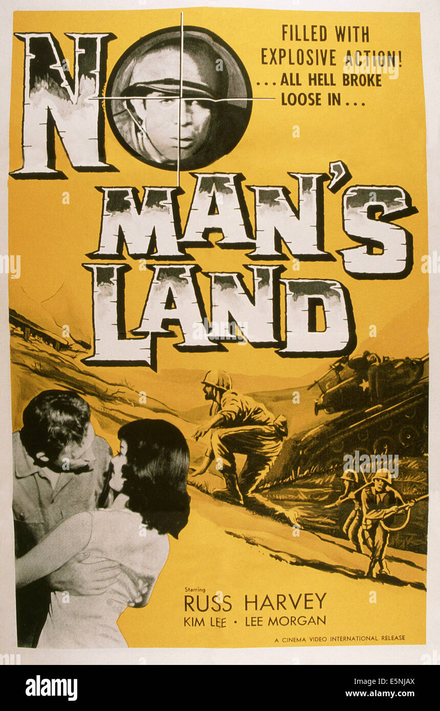 NO MAN'S LAND, US poster, Russ Harvey (top), 1964 Stock Photo - Alamy