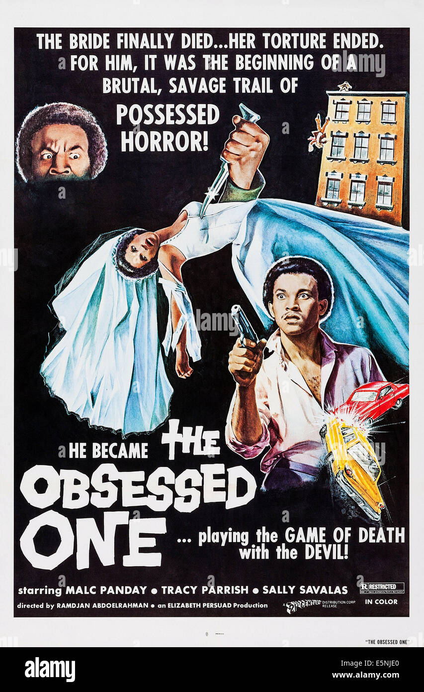 THE OBSESSED ONE, (aka OPERATION MAKONAIMA), US poster, 1974 Stock ...