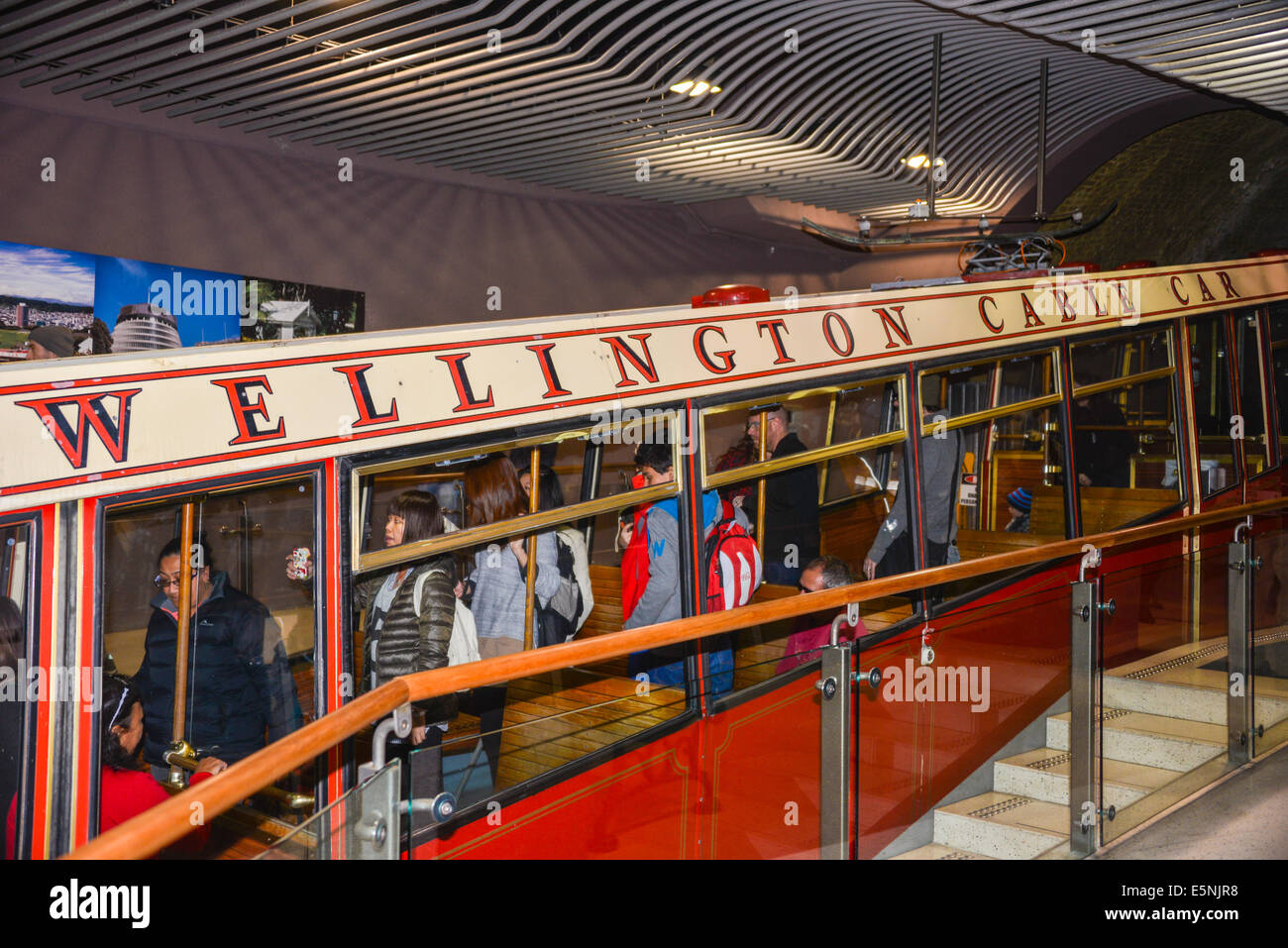 Wellington Cable Car is a funicular railway in Wellington, New Zealand ...