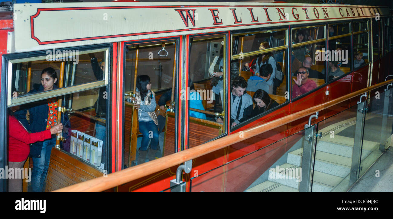 The Wellington Cable Car is a funicular railway in Wellington, New ...