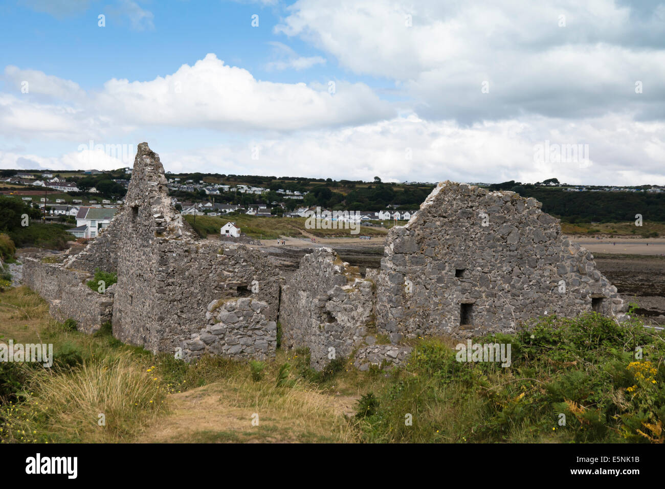 The Gower, West Glamorgan,Wales UK The Salt house Stock Photo - Alamy