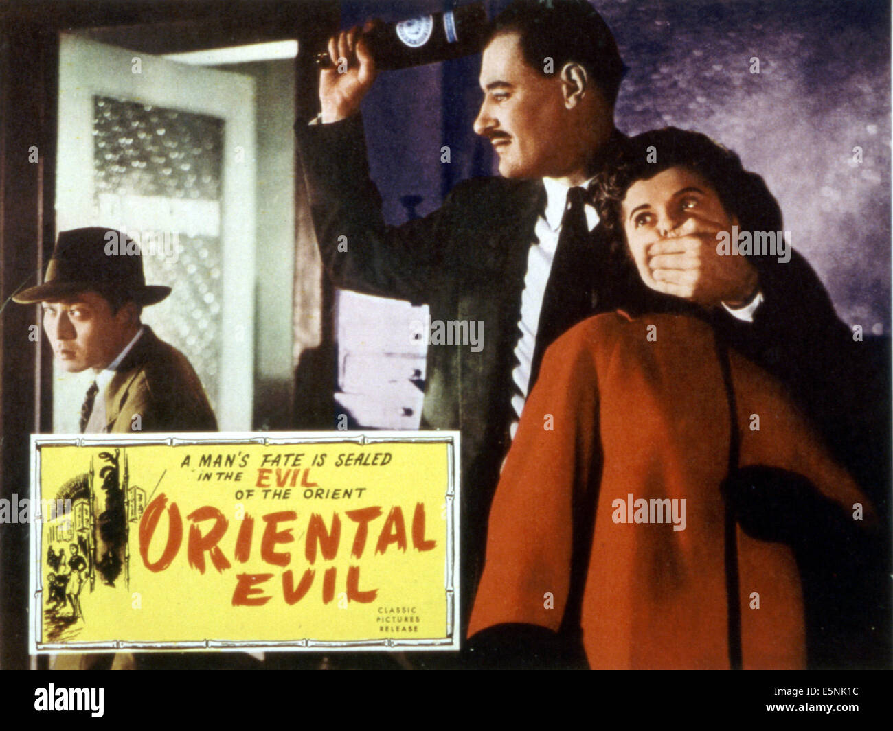 ORIENTAL EVIL, Byron Michie, Martha Hyer, 1950 Stock Photo - Alamy