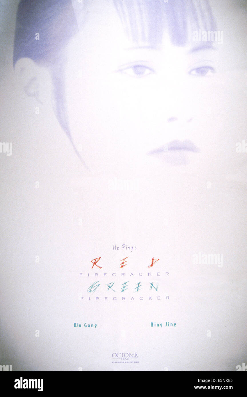 RED FIRECRACKER, GREEN FIRECRACKER, (aka PAO DA SHUANG DENG), US poster ...