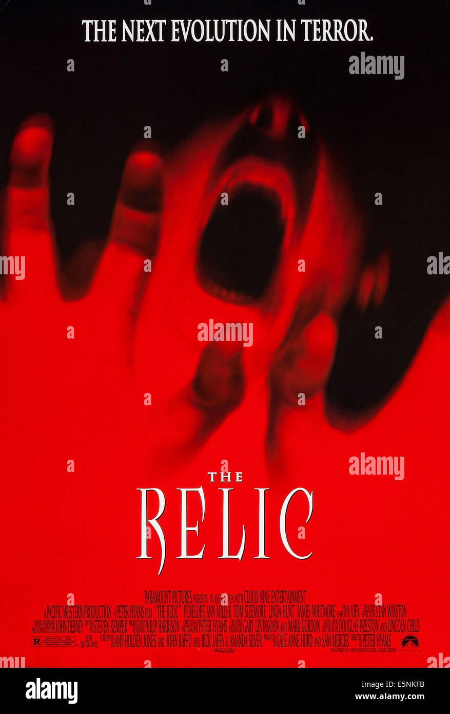 THE RELIC, US poster art, 1997, ©Paramount Pictures/courtesy Everett ...