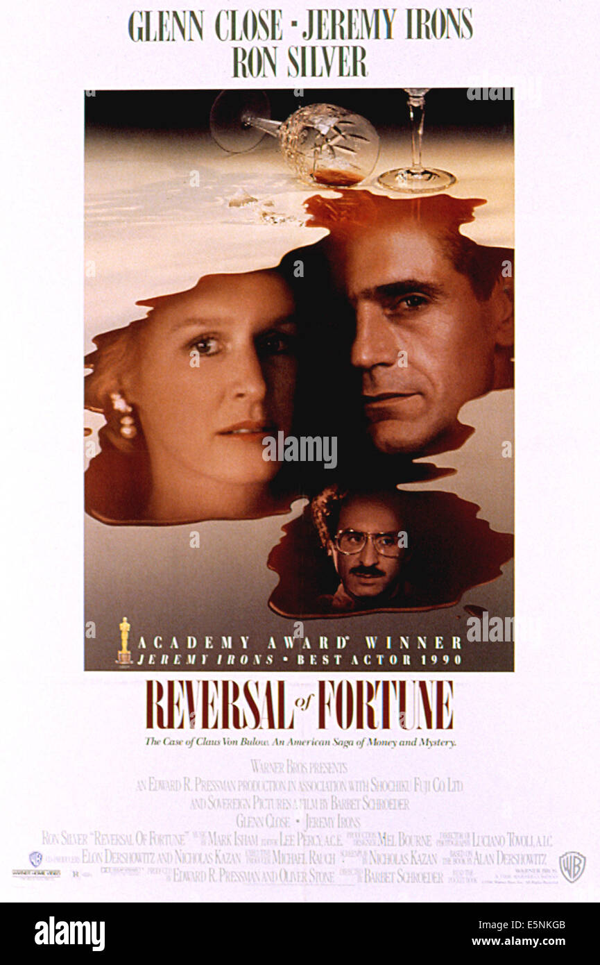 Ron silver reversal of fortune Cut Out Stock Images & Pictures - Alamy