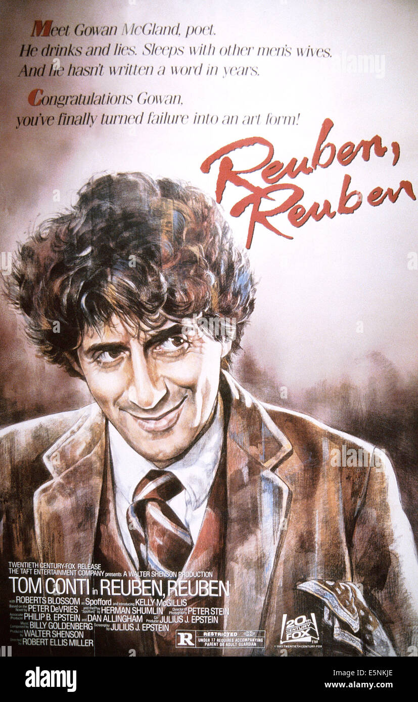 REUBEN REUBEN, US poster art, Tom Conti, 1983, TM & Copyright © 20th ...