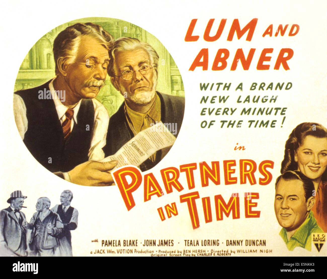 PARTNERS IN TIME, clockwise from left, Chester Lauck, Norris Goff, (as ...