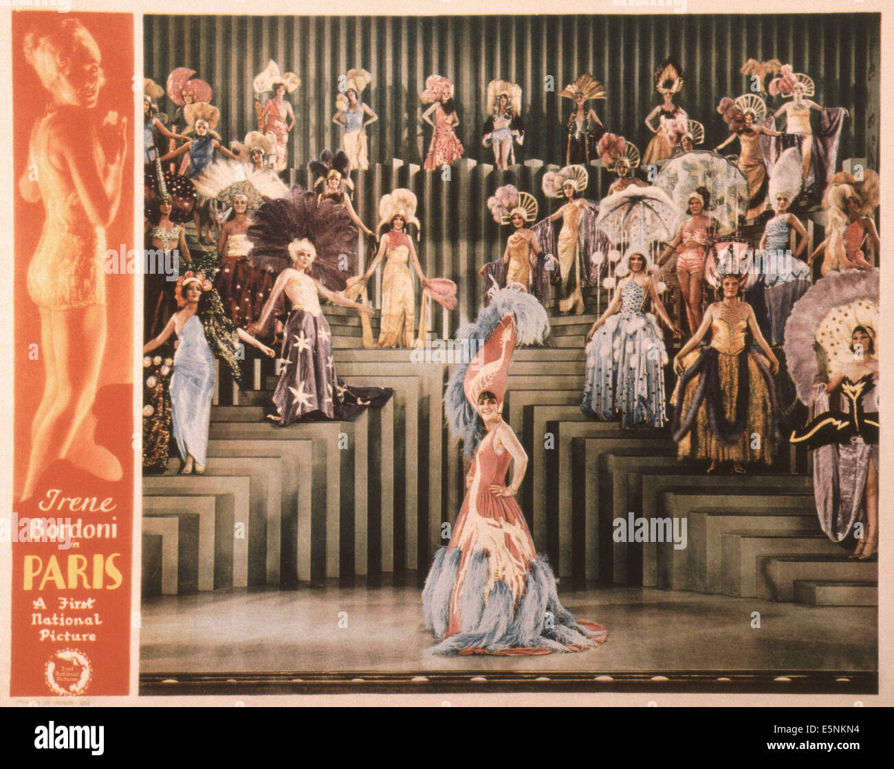 PARIS, US lobbycard, Irene Bordoni, 1929 Stock Photo - Alamy