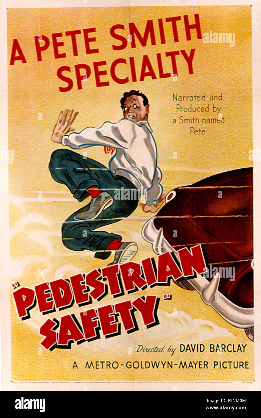PEDESTRIAN SAFETY, Pete Smith Specialty, 1953 Stock Photo - Alamy