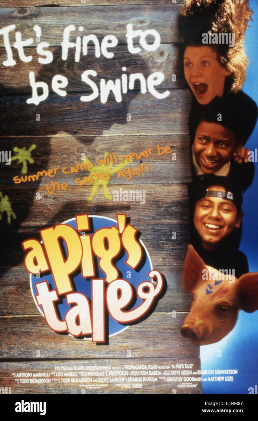 A PIG'S TALE, (aka SUMMER CAMP), from top: Jonathan Hilario, Olumiji ...