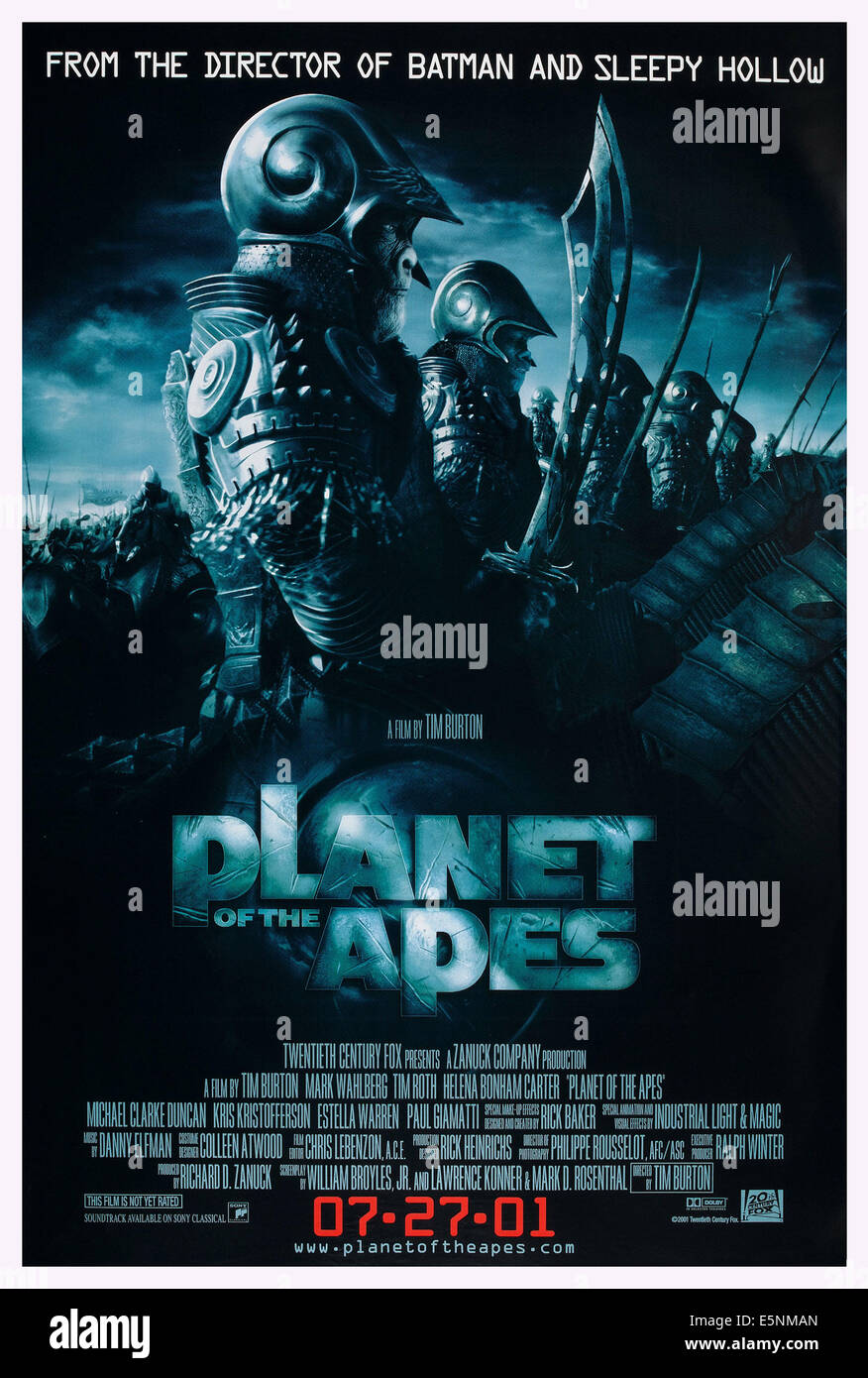 Planet of the apes 2001 hi-res stock photography and images - Alamy