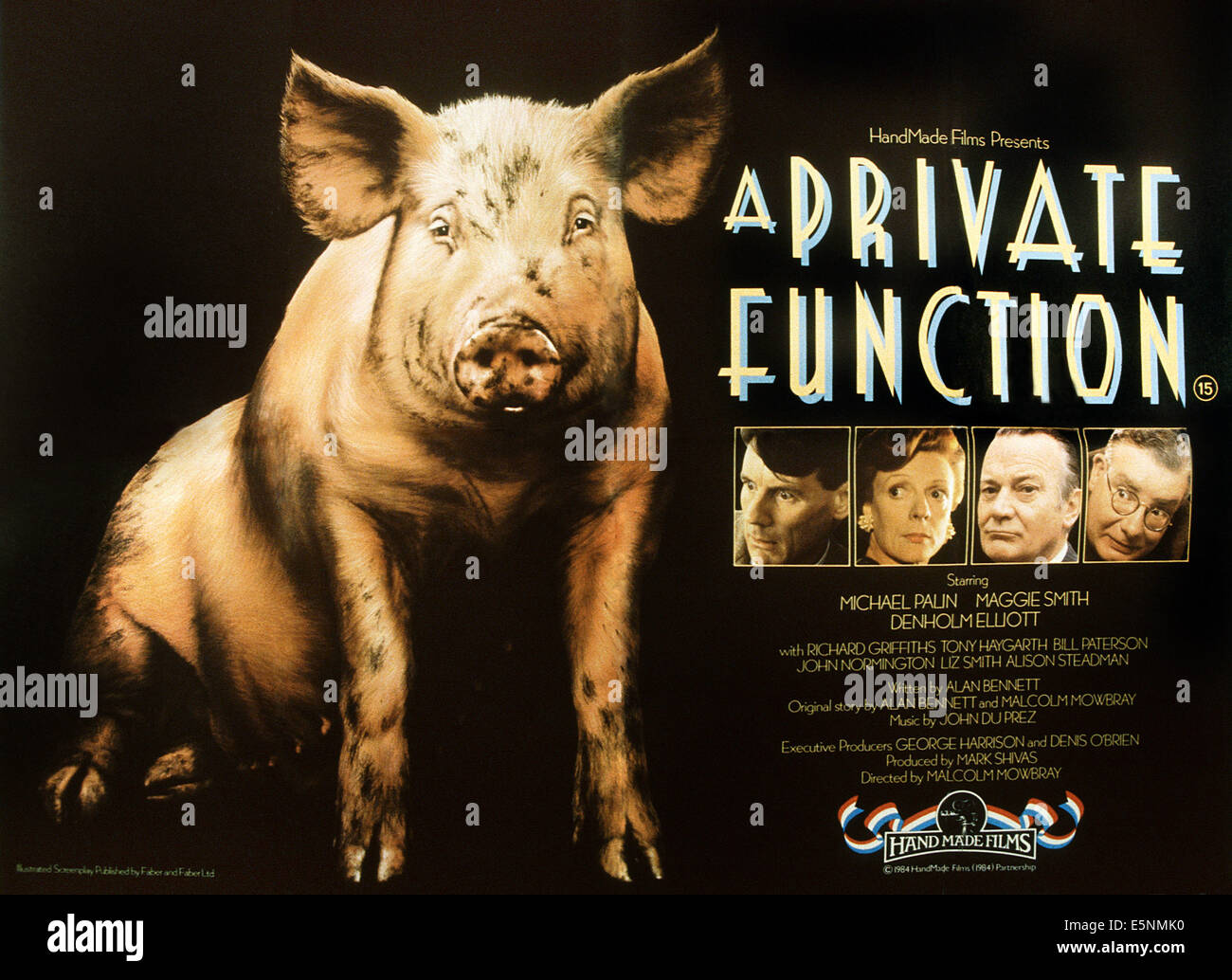 A PRIVATE FUNCTION, British poster, from left: Michael Palin, Maggie ...