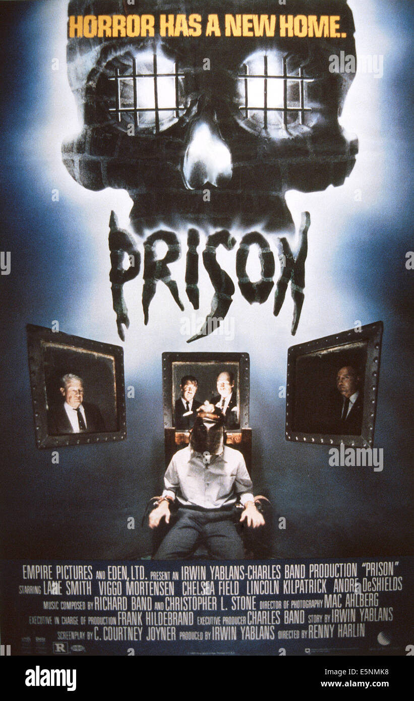 PRISON, US poster, 1988, © Empire Pictures/courtesy Everett Collection ...