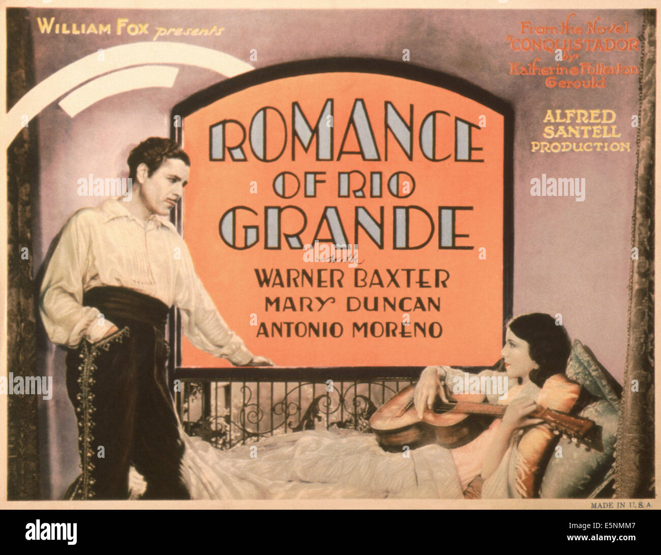 Rio grande romance us poster hi-res stock photography and images - Alamy