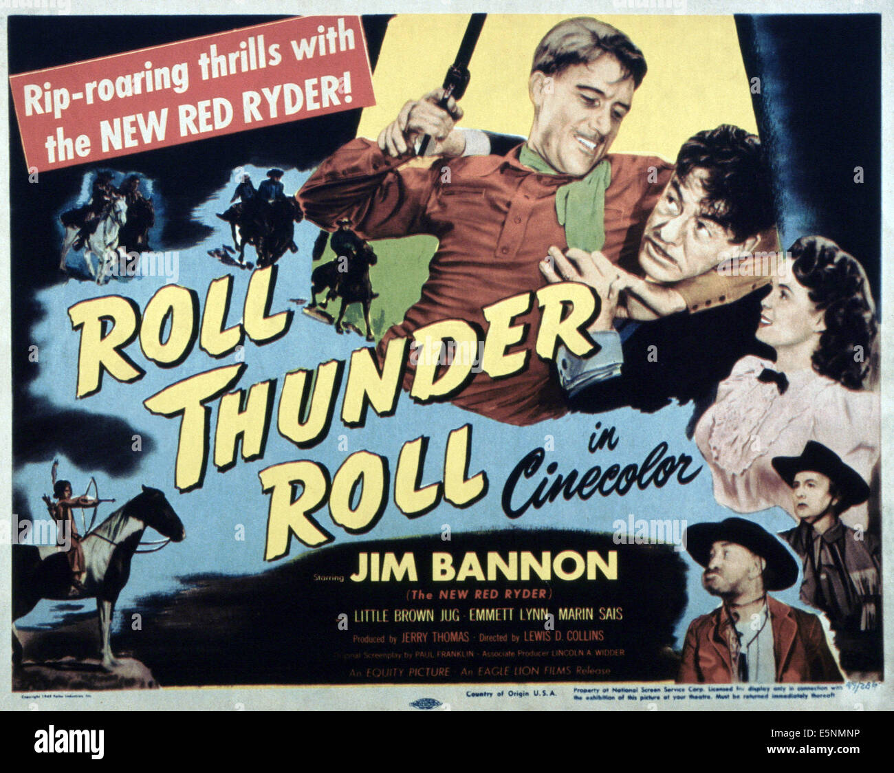 Roll thunder roll us poster hi-res stock photography and images - Alamy