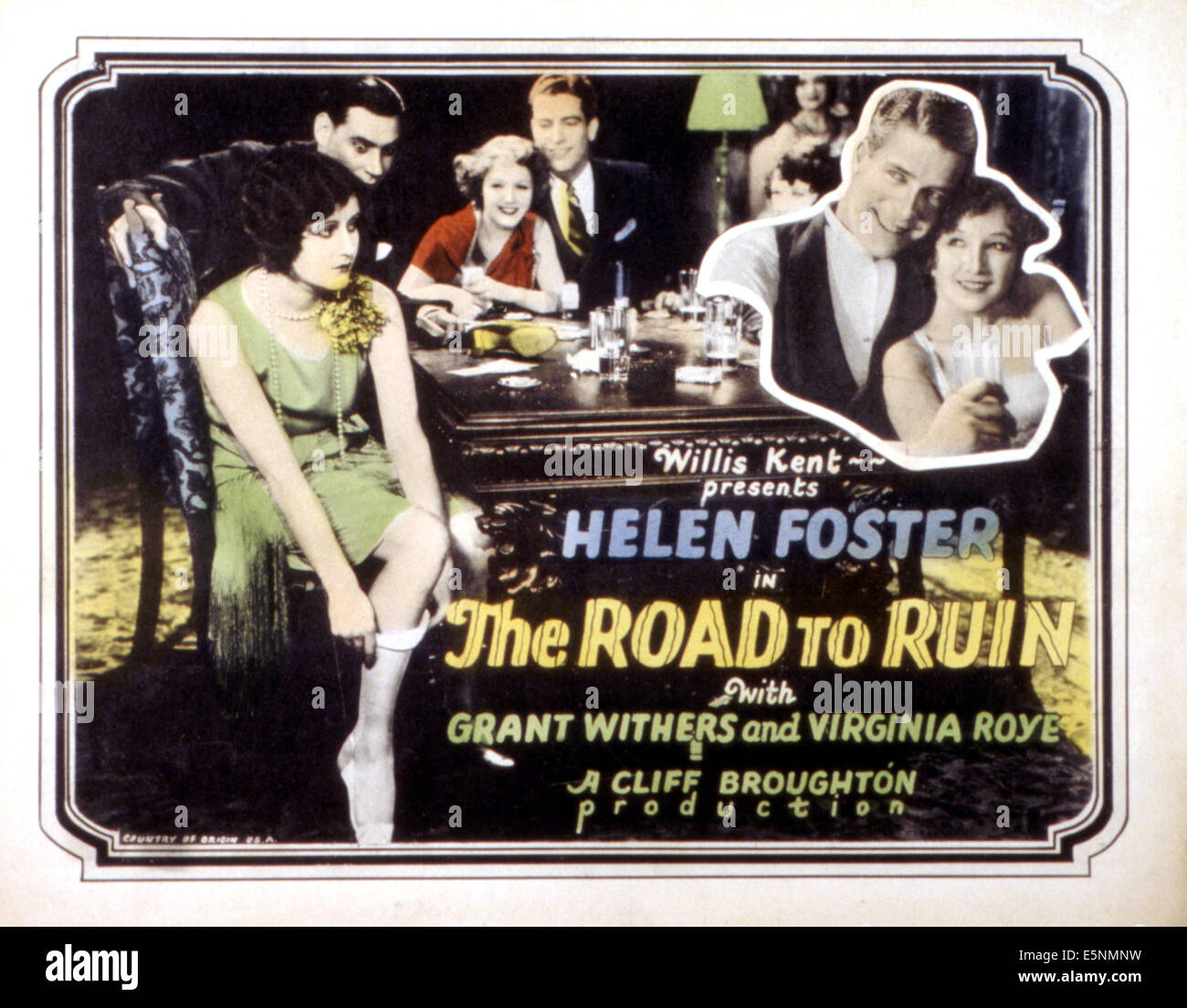 THE ROAD TO RUIN, Helen Foster, Virginia Roye, Grant Withers, 1928 ...