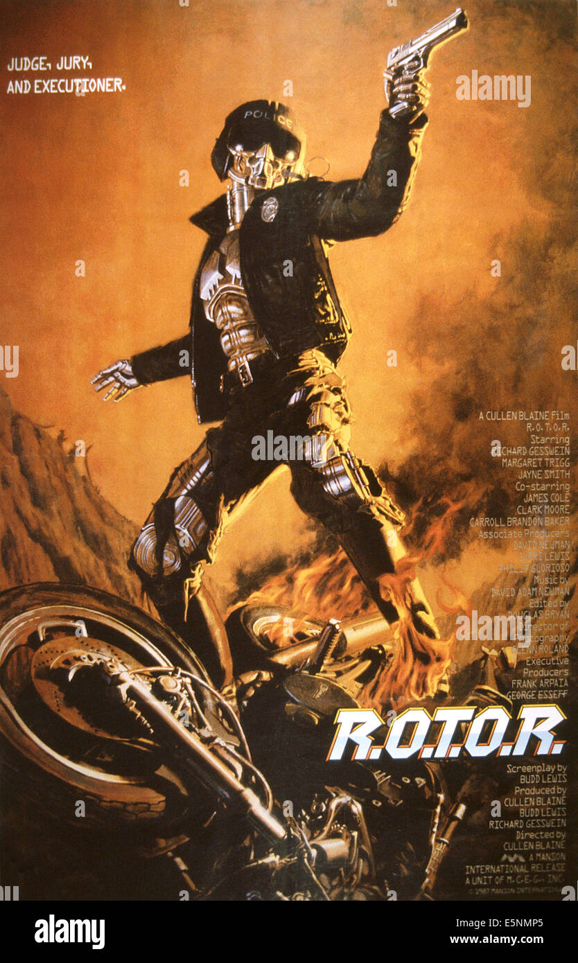 R.O.T.O.R., US poster, 1988, © Manson International/courtesy Everett ...