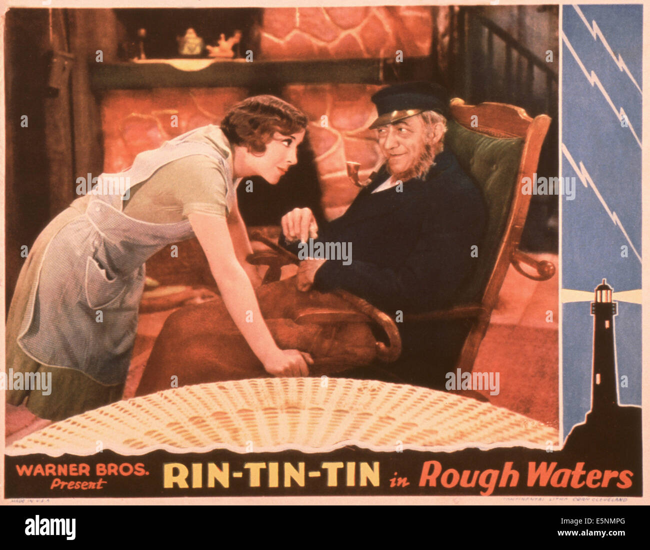 ROUGH WATERS, US lobbycard, from left: Jobyna Ralston, Edmund Breese ...