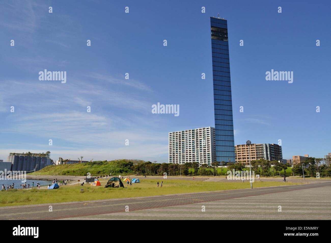 Chiba port tower hi-res stock photography and images - Alamy