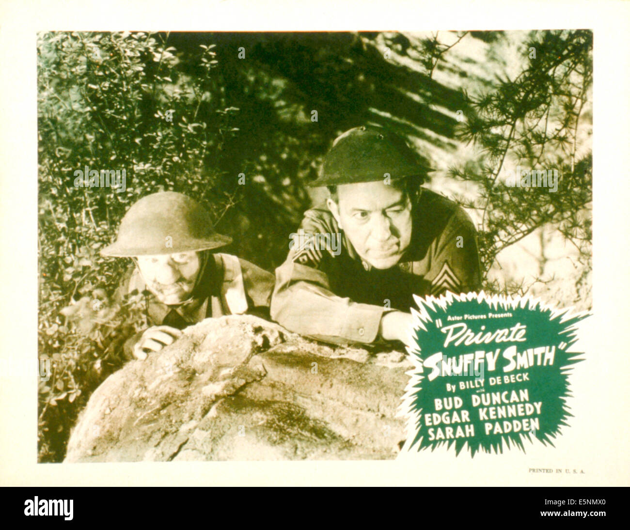 PRIVATE SNUFFY SMITH, Bud Duncan, Edgar Kennedy, 1942 Stock Photo - Alamy