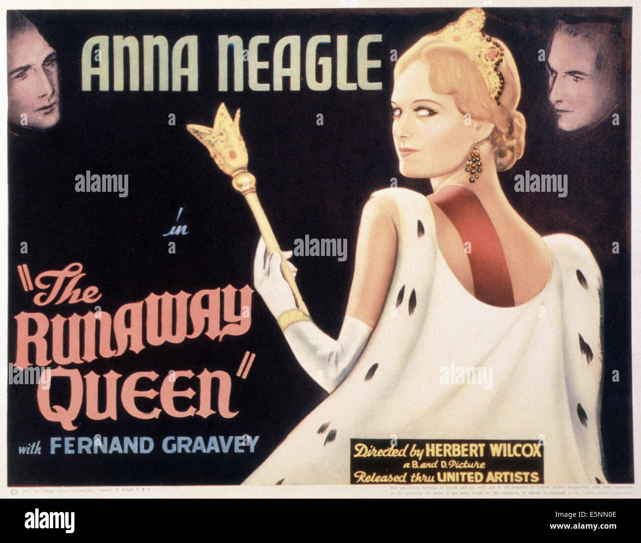 RUNAWAY QUEEN, (aka THE QUEEN'S AFFAIR), Anna Neagle (center), 1934 ...