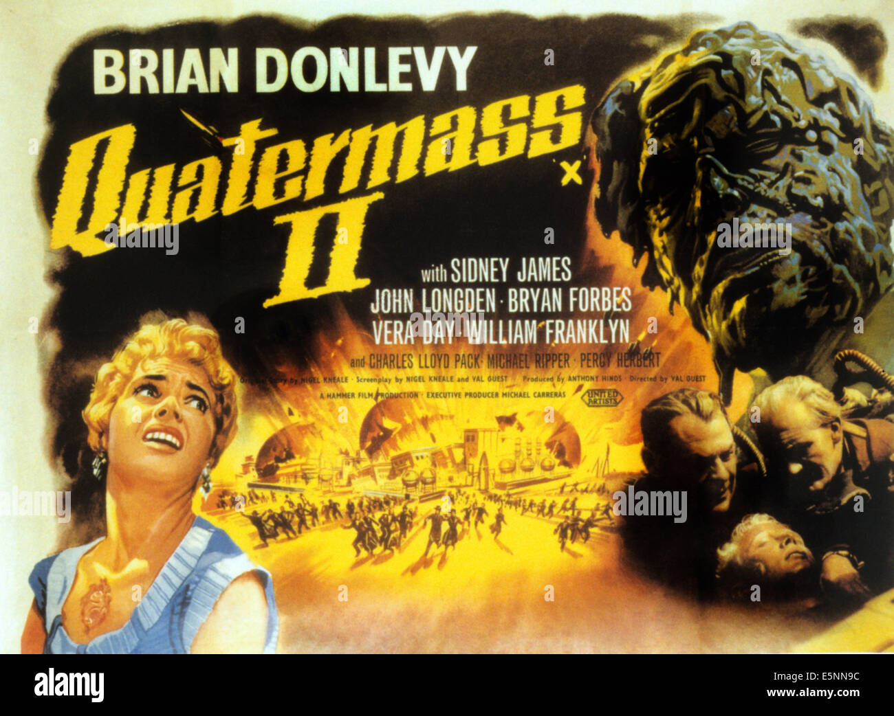 Quatermass ii poster hi-res stock photography and images - Alamy