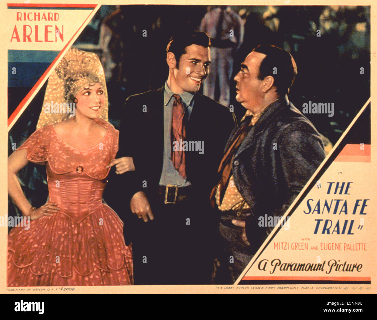 SANTA FE TRAIL, Rosita Moreno, Richard Arlen, Eugene Pallette, 1930 ...