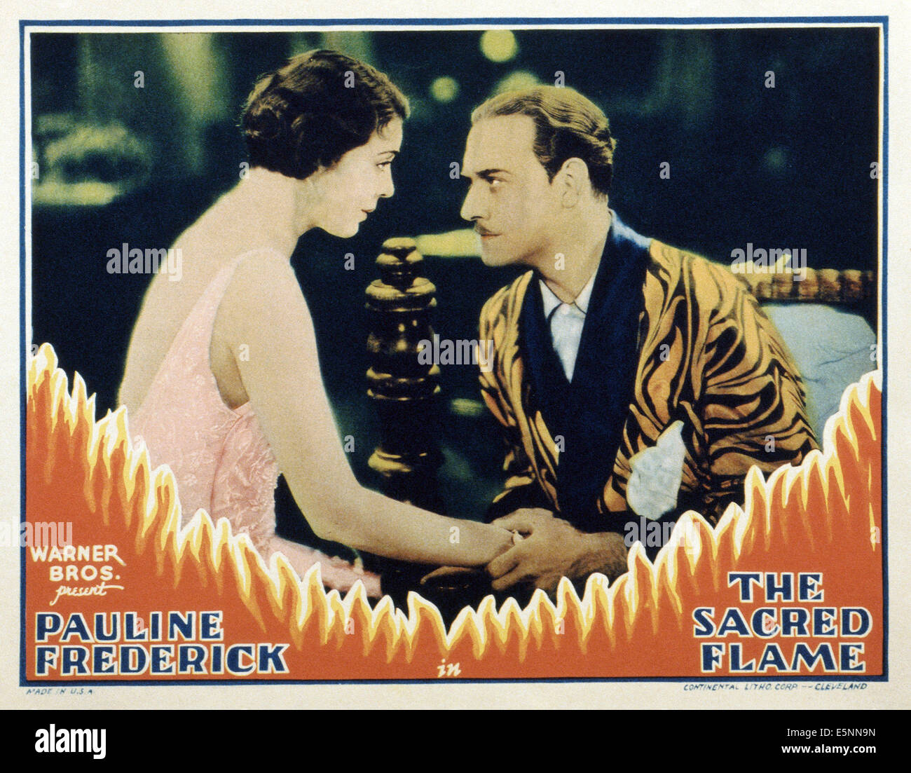 THE SACRED FLAME, US lobbycard, from left: Pauline Frederick, Conrad ...