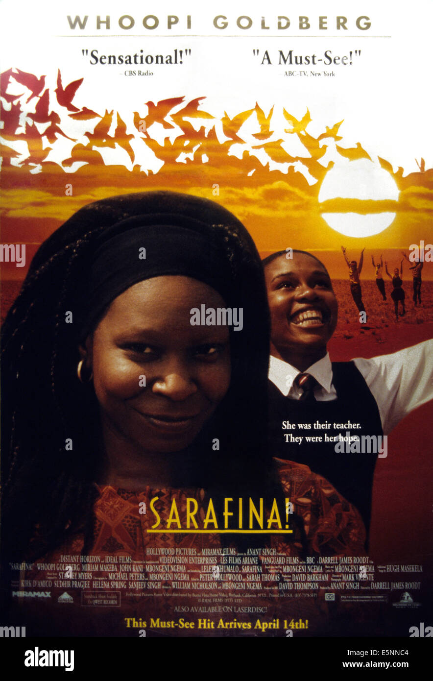 Cast Of The Movie Sarafina