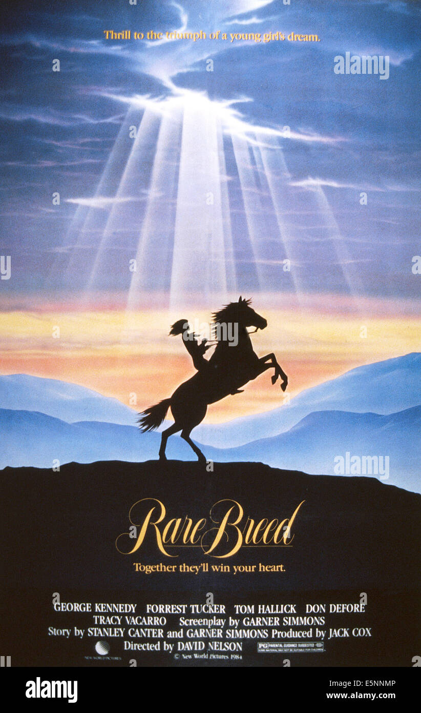 RARE BREED, US poster, 1984, © New World/courtesy Everett Collection ...