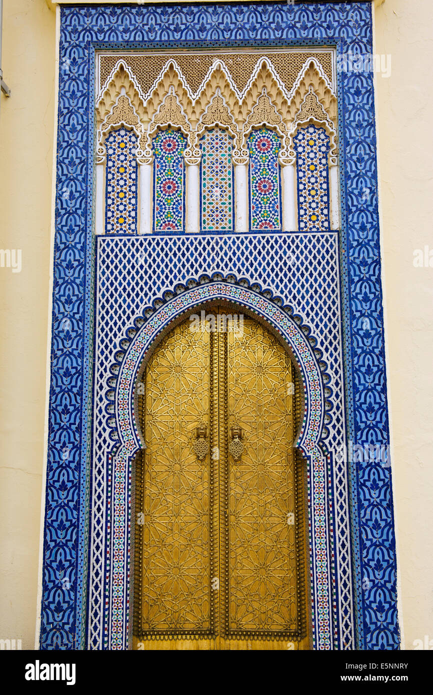 Golden Moorish Gates,Richly ornamented,Engraved Bronze Doors,Lalla Mina ...