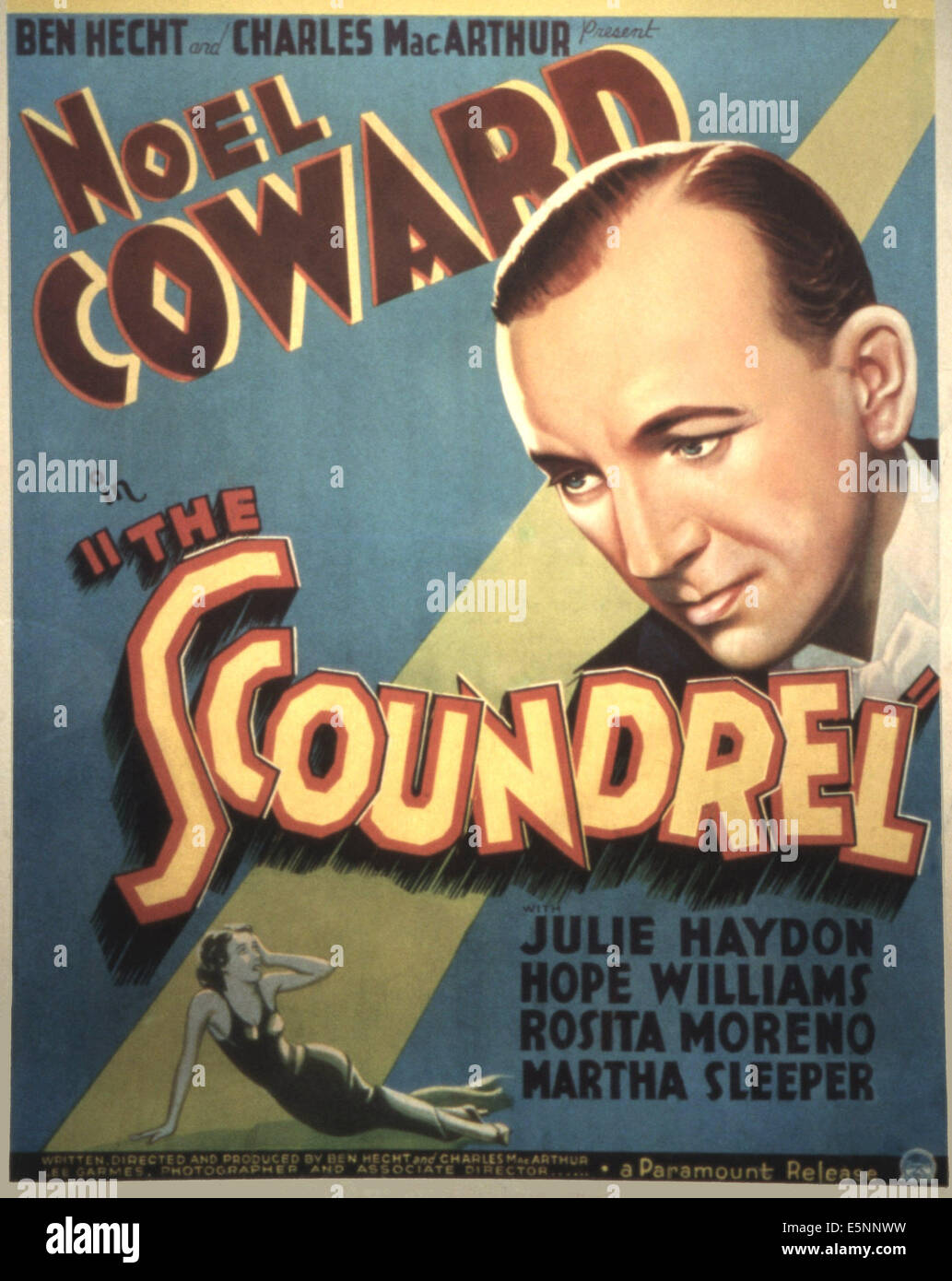 THE SCOUNDREL, Noel Coward, 1935 Stock Photo - Alamy