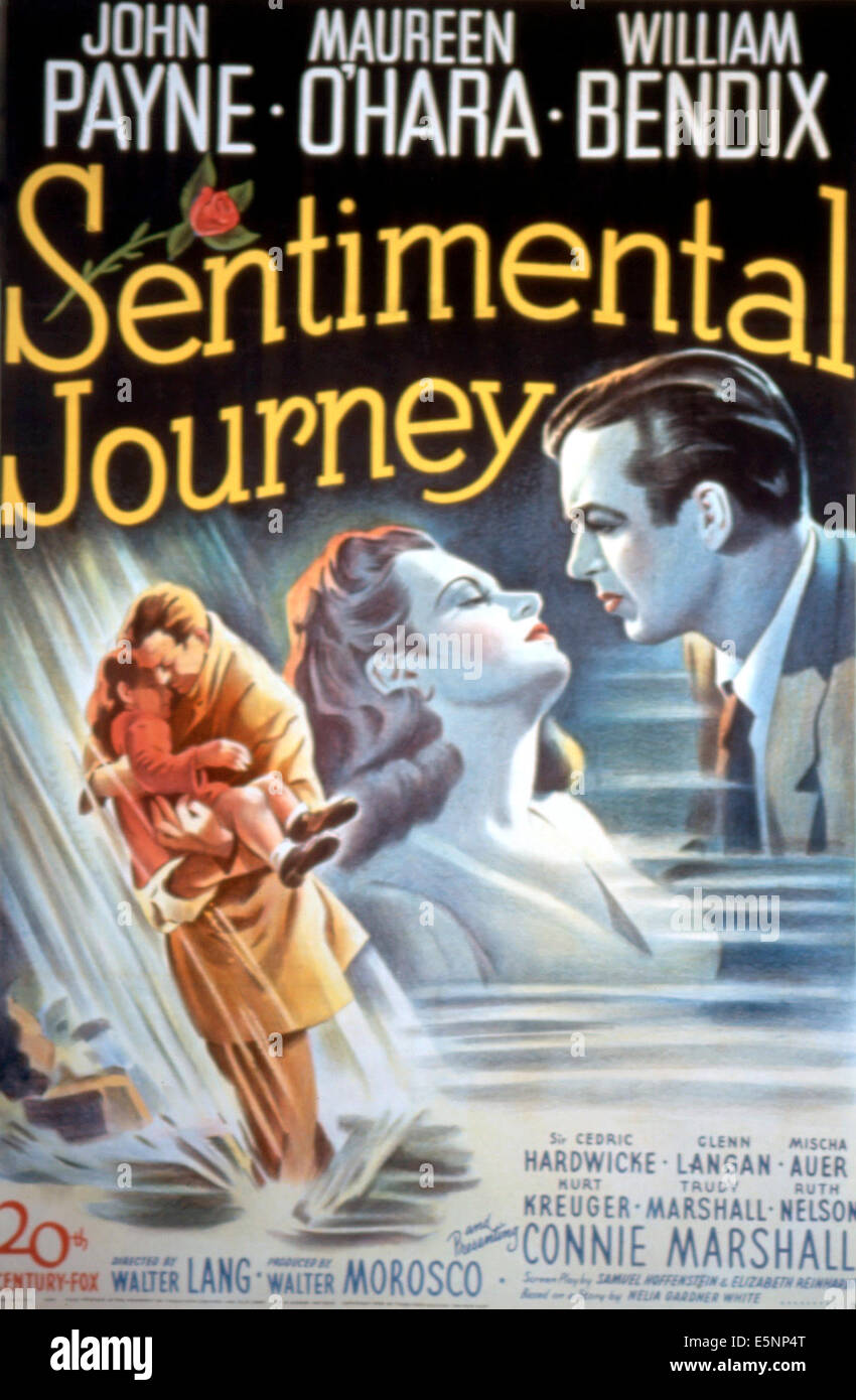 SENTIMENTAL JOURNEY, Maureen O'Hara, John Payne, 1946, (c) 20th Century ...