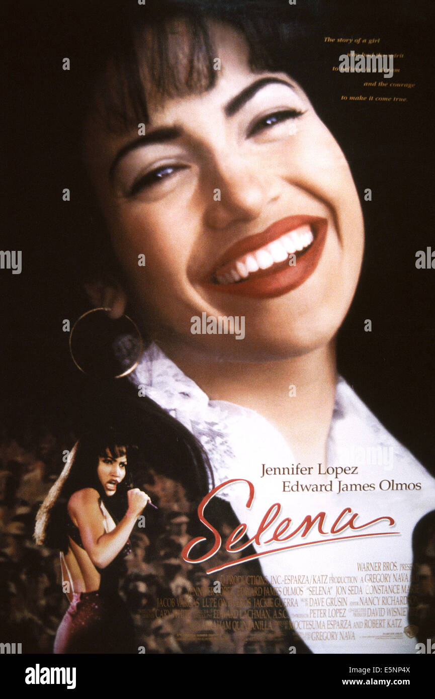 SELENA, US poster, Jennifer Lopez, 1997, © Warner Brothers/courtesy ...