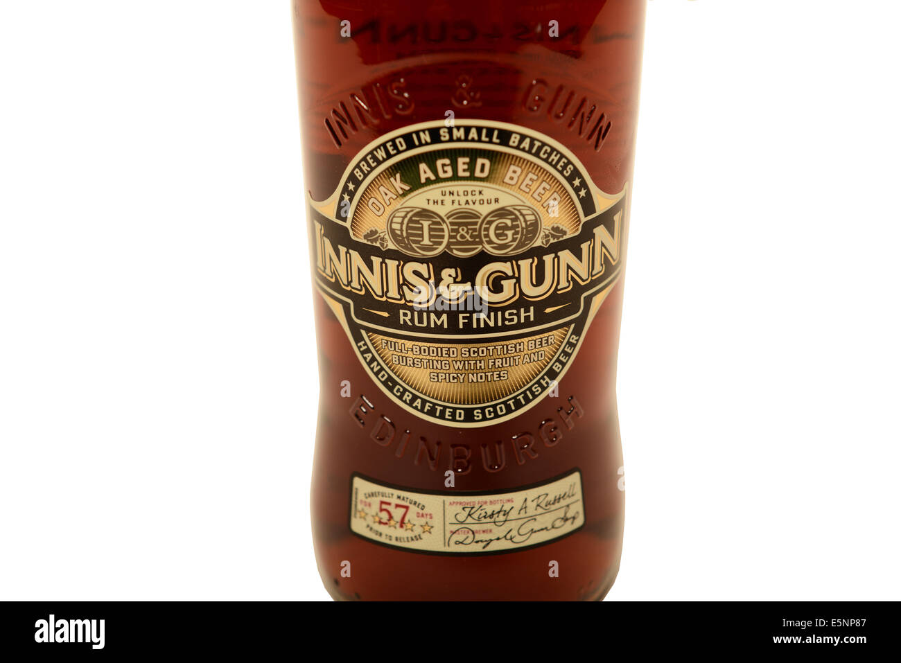 Innis and Gunn beer Stock Photo - Alamy