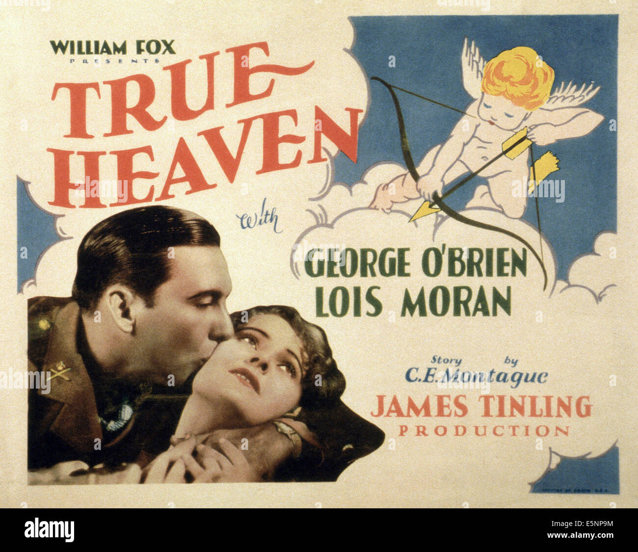 TRUE HEAVEN, US lobbycard, from left: George O'Brien, Lois Moran, 1929 ...
