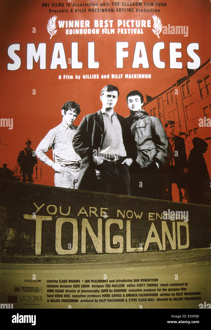 SMALL FACES, US poster art, Iain Robertson, Steven Duffy, Joe McFadden ...