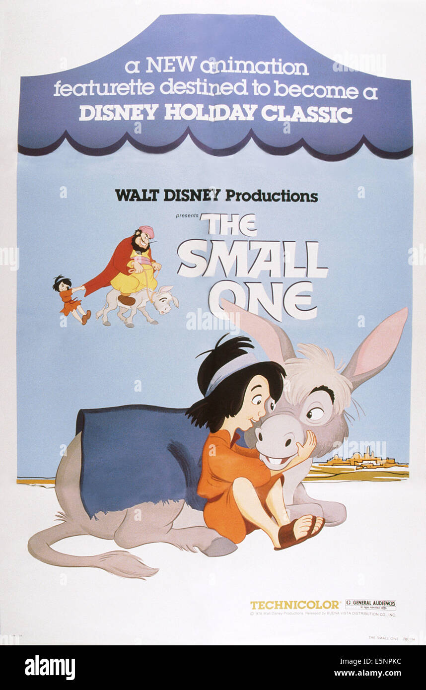 THE SMALL ONE, US poster art, 1978. ©Buena Vista/courtesy Everett ...
