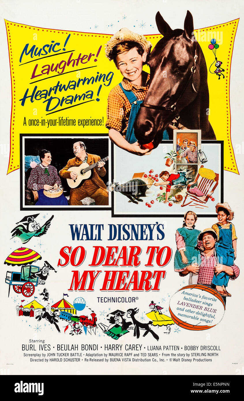 1948 so dear poster disney hi-res stock photography and images - Alamy