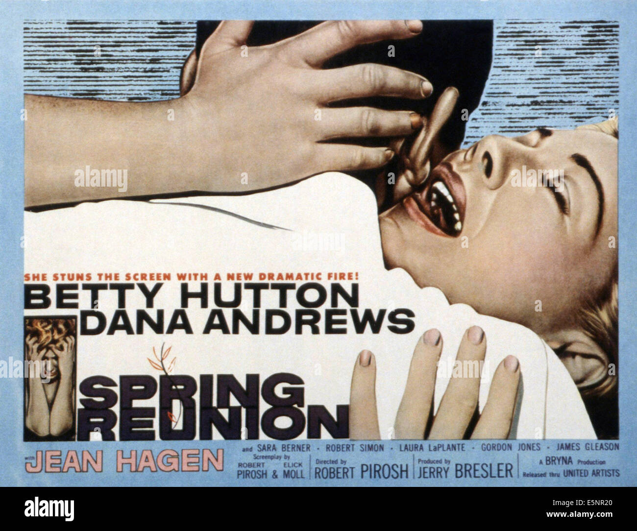 SPRING REUNION, Betty Hutton, Dana Andrews, 1957 Stock Photo - Alamy