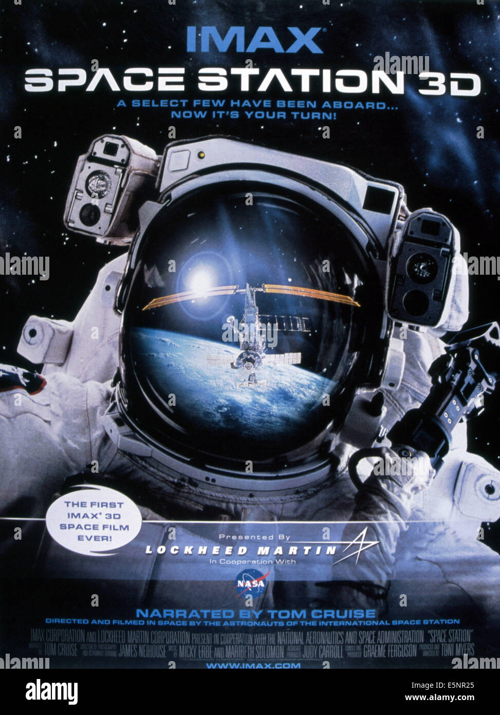 SPACE STATION 3D, US poster, 2002, © IMAX/courtesy Everett Collection ...